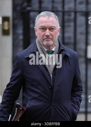 Housing Secretary Steve Reed leaves after attending a Cabinet meeting ...
