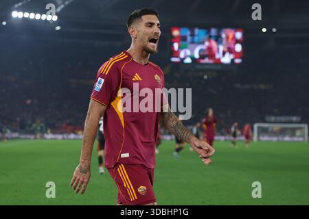 Olimpico Stadium, Rome, Italy - Lorenzo Pellegrini of AS Roma during ...
