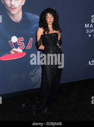 New York, USA. 16th Dec, 2025. Actress/Model Lola Tung is posing front ...