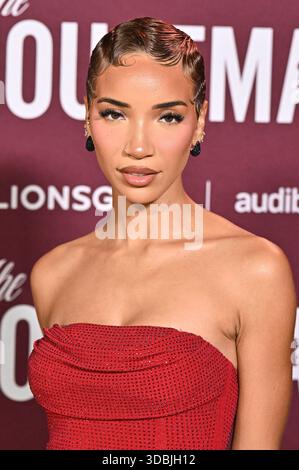 Raven Scott at the premiere of the film 'The Housemaid - If She Only ...