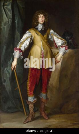 Studio of Anthony van Dyck - Prince Rupert, Count Palatine с1637 Stock ...