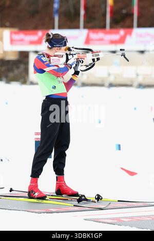 Le Grand-Bornand, France - December 18, 2022, CHEVALIER-BOUCHET Anais ...
