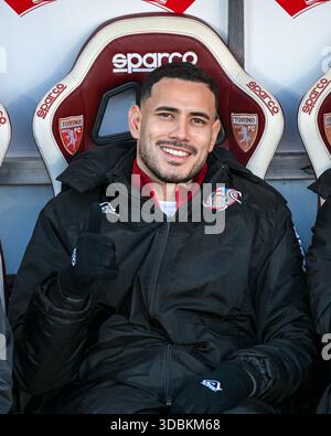 Antonio Sanabria of US Cremonese during SS Lazio vs US Cremonese ...