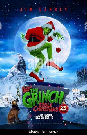 Jim Carrey & Ron Howard Film: How The Grinch Stole Christmas (USA/DE ...