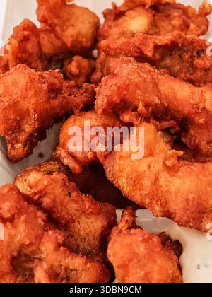 Traditional Dutch fish snack Kibbeling Stock Photo - Alamy