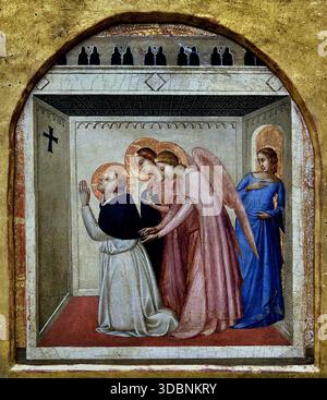 The Angelic Grief Of St Thomas Aquinas 1338 Bernardo Daddi 1290 1348