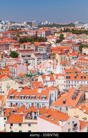 Building facades in the city of Lisbon, Portugal Stock Photo - Alamy