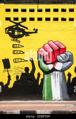 Pro-Palestinian protest in Dhaka, Bangladesh Demonstration against the ...