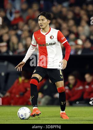 Heerenveen - Tsuyoshi Watanabe of Feyenoord during the eighteenth ...