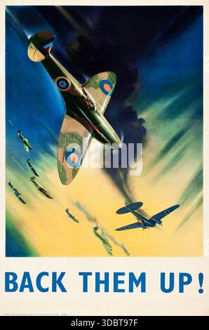 World War II British propaganda poster, 1941 Stock Photo - Alamy