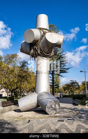 Urban art monument Antifascist Resistance, Monumento a Resistencia in ...