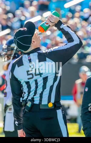 NFL Umpire Steve Woods (54) on the field during an NFL football game ...