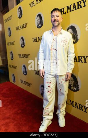 Wes Haskell attends "Oh, Mary!" Press Night at the Trafalgar Theatre in ...