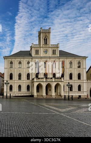The famous town hall of Weimar Stock Photo - Alamy