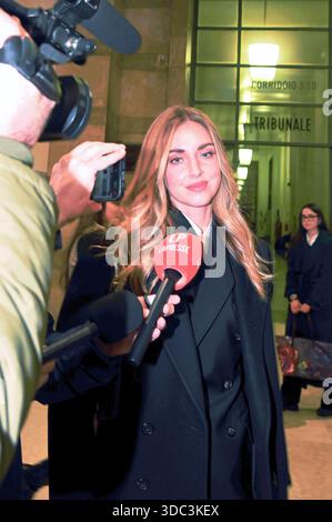 Milan, Chiara Ferragni Trial in Court, Lawyer Iannaconed Sentences ...