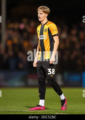 George Hoddle of Cambridge United during the Emirates FA Cup Third ...