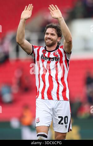 Stoke City's Sam Gallagher during the Sky Bet Championship match at the ...