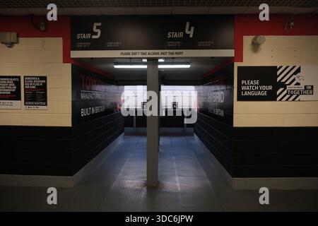 Inside Pride Park Stadium prior to kick off during the Emirates FA Cup ...