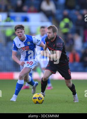 Blackburn Rovers' Matty Litherland during the Sky Bet Championship ...