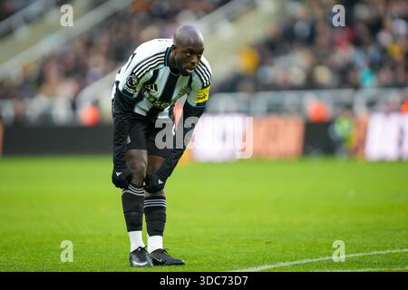Yoane Wissa of Newcastle United during the Premier League match Burnley ...