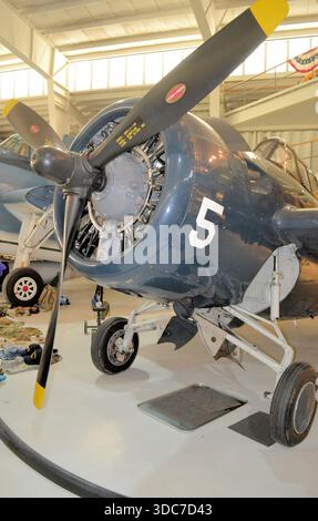 FM-2 Wildcat WW2 fighter, built by Eastern Motors Division, General ...