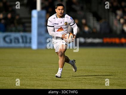 Exeter Chiefs' Len Ikitau in action during the Gallagher PREM Final at ...