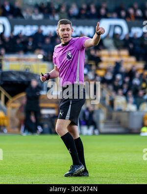 Referee Matthew Donohue during the Premier League match Brentford vs ...
