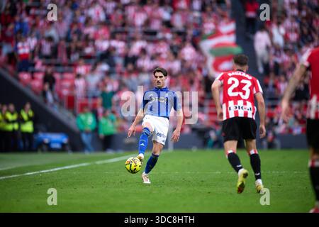 Nacho Vidal of Real Oviedo during the La Liga EA Sports match between ...