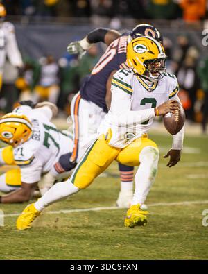 Green Bay Packers quarterback Malik Willis (2) during an NFL football ...
