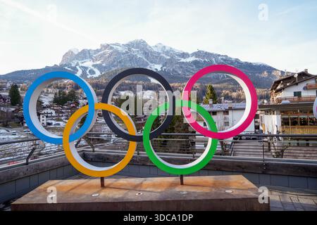 Milan, Milan Cortina 2026 Olympic Games, Sunday queue of people to ...