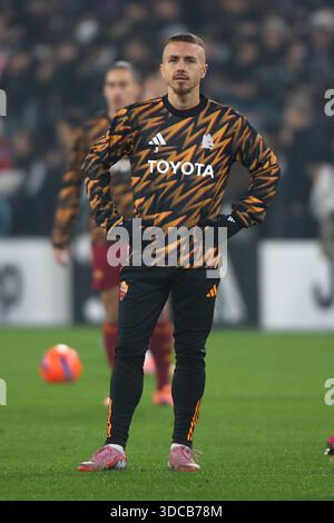 Torino, Italy. 20th Dec, 2025. Bryan Cristante of AS Roma in action ...