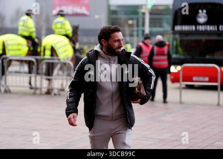 Aberdeen's Graeme Shinnie arrives before the William Hill Premiership ...