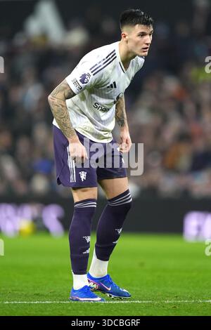 Benjamin Sesko of Manchester United during the Premier League match ...