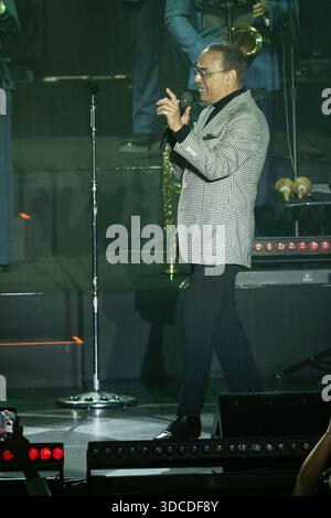 Gilberto Santa Rosa in concert during Starlite Madrid 2025. December 21 ...