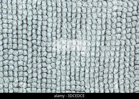 Gray texture of cotton microfiber towel. Gray terry cloth with visible ...