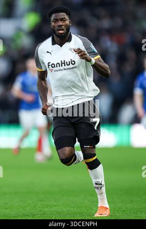 Derby County's Patrick Agyemang during the Sky Bet Championship match ...