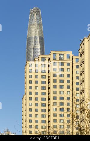 Urban architectural landscape in Tianjin, China Stock Photo - Alamy