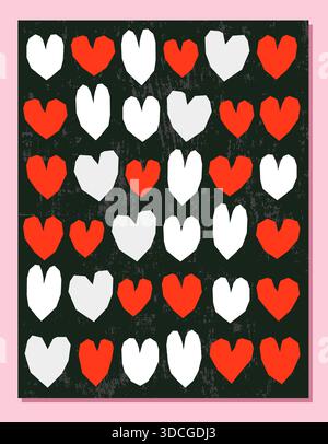 valentine geometric shapes background Stock Vector Image & Art - Alamy