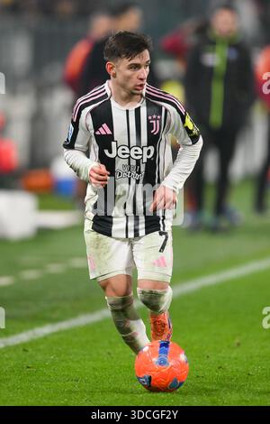 Francisco Conceicao of Juventus FC in action during the Serie A ...