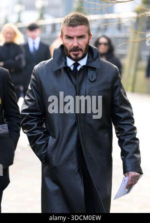 Manchester, UK. December 22nd, 2025. David Beckham and Gary Neville ...
