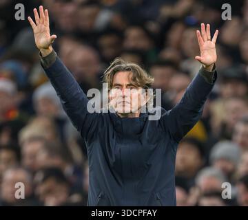 Thomas Frank manager of Tottenham Hotspur during the Premier League ...