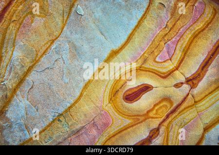 Stone texture - colorful sandstone Stock Photo - Alamy
