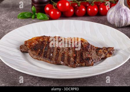 Grilled gourmet premium rib-eye marble beef steak Stock Photo - Alamy