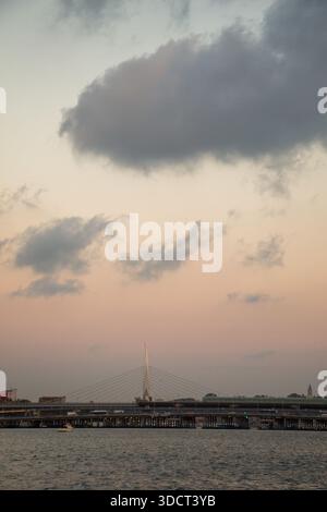 Grey color clouds partly cover the sky in the daytime Stock Photo - Alamy