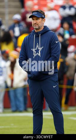 Dallas Cowboys head coach Brian Schottenheimer during NFL football ...