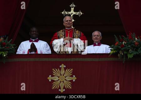 Pope Leo XIV seen before closing the Holy Door of St. Peter's Basilica ...