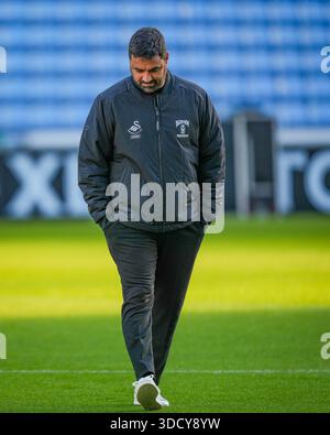 Swansea City manager Vitor Matos during the Sky Bet Championship match ...