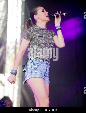 liberity X preforming at Teddy Rocks Festival 2024 Charisworth Farm ...