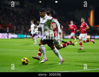 Wrexham, UK. 26th Dec, 2025. Patrick Bamford of Sheffield United ...