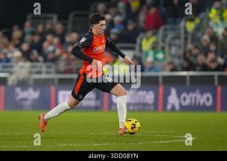 Joe Johnson (38) of Luton Town ahead of the Sky Bet League 1 match ...